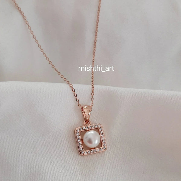 Square Pearl Chain – Mishthi Art Jewellery