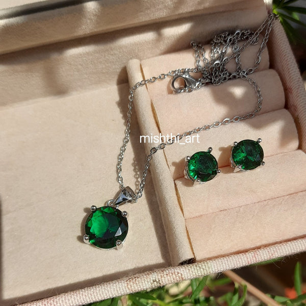 Kash Green Set – Mishthi Art Jewellery